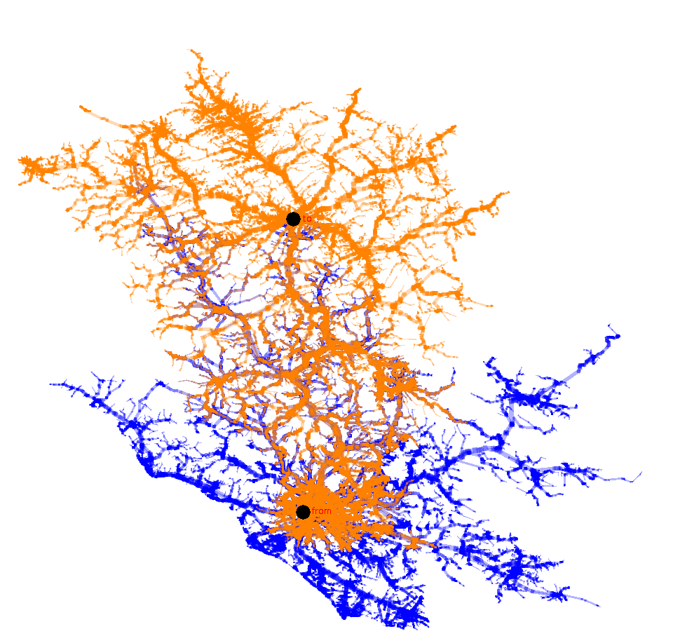 Alternative Roads to Rome - GraphHopper Directions API