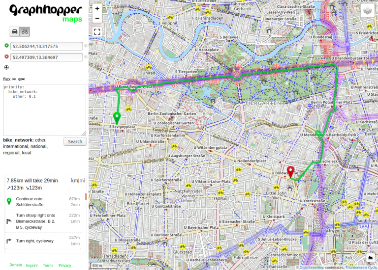 Get Started With Customizable Routing - GraphHopper Directions API