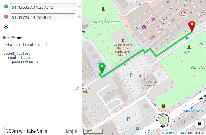 Examples For Customizable Routing Graphhopper Directions Api